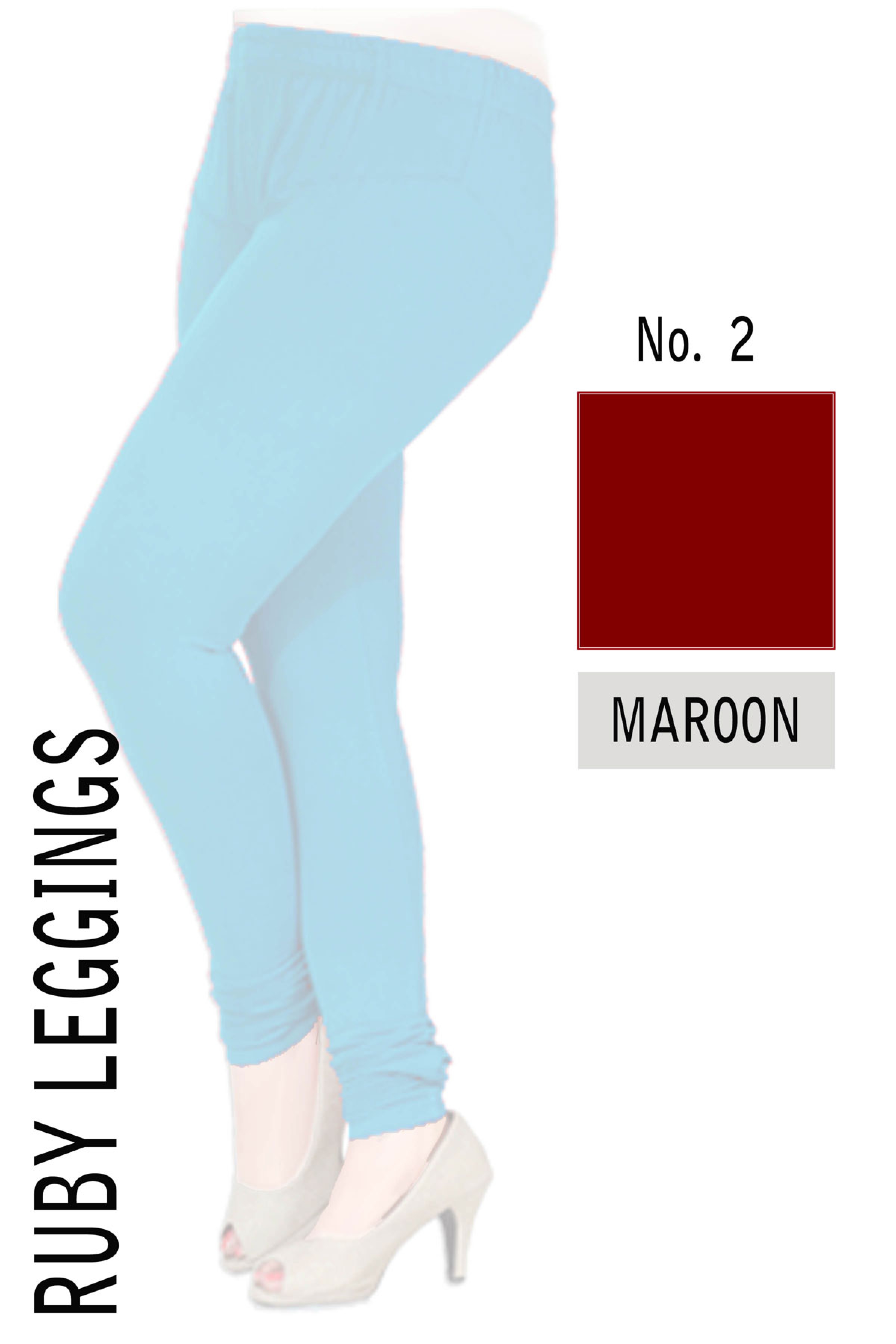 RUBY LEGGINGS- MAROON